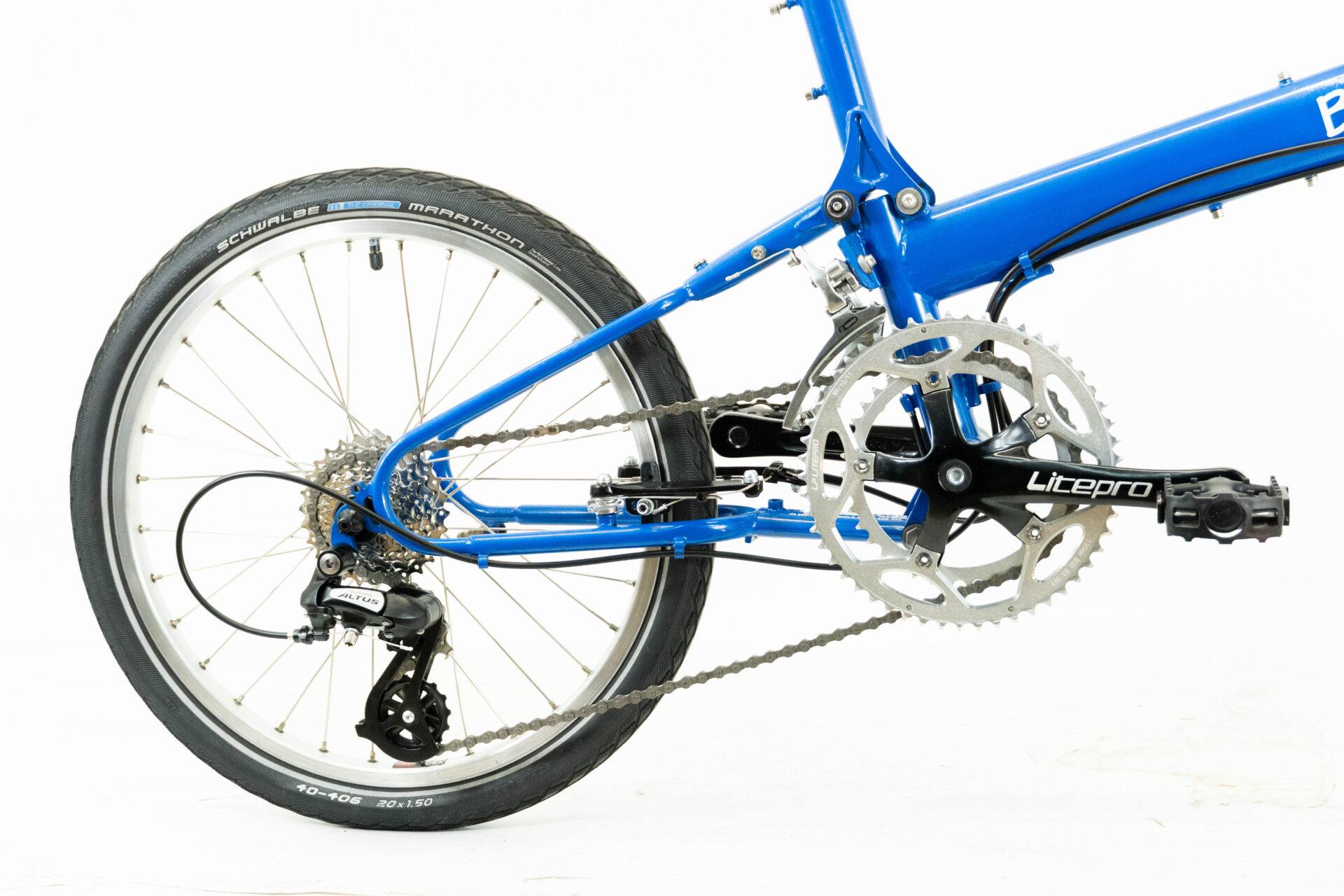 58cm - New World Tourist - Cream Soda Blue - 10920 | Bike Friday