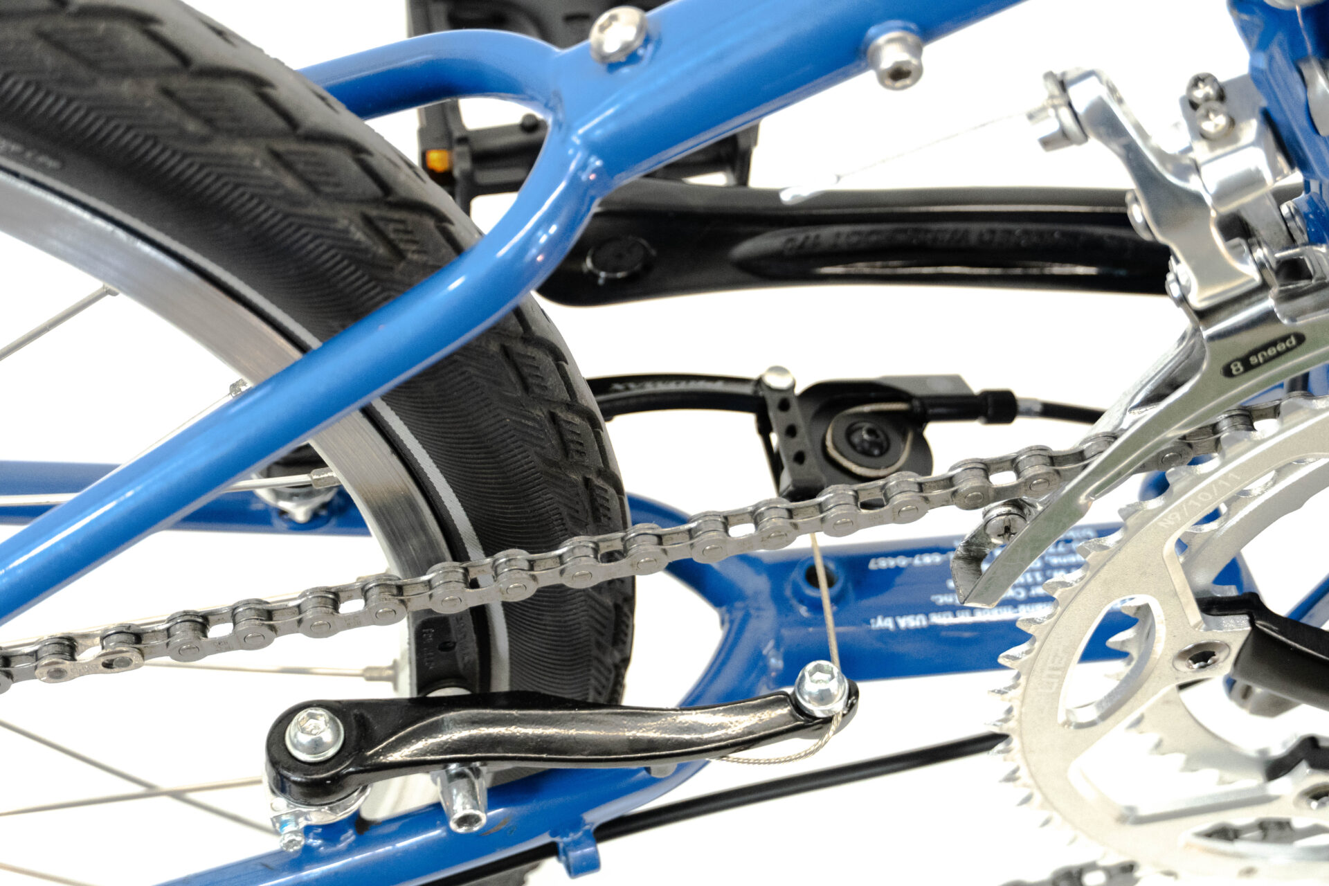 58cm - New World Tourist - Cream Soda Blue - 10920 | Bike Friday